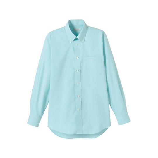 face オックスフォード長袖シャツ ミント 3L FACE FB4510U-4 (64-4088-61) : A1ショップ 土日・祝日・夏季・年末年始休業 - 通販 - Yahoo!ショッピング