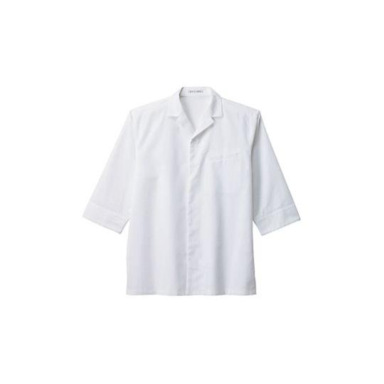 face ユニセックス開襟和シャツ ホワイト 3L FACE FB4542U-15 (64-4095-12) : A1 ショップ 休業日土日・祝日 - 通販 - Yahoo!ショッピング