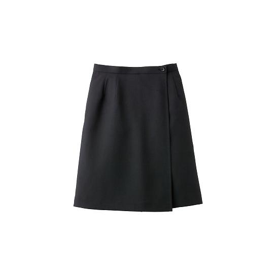 ラップキュロット 無地 ブラック 13G FACEスーツ FC3000L-16 (64-4104-61) : A1 ショップ 休業日土日・祝日 ...