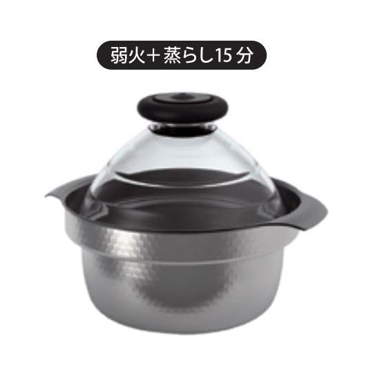 HARIO フタがガラスの IH 対応ご飯釜雪平 GIS-200 (64-5271-19) : A1ショップ 土日・祝日・夏季・年末年始休業 - 通販 - Yahoo!ショッピング