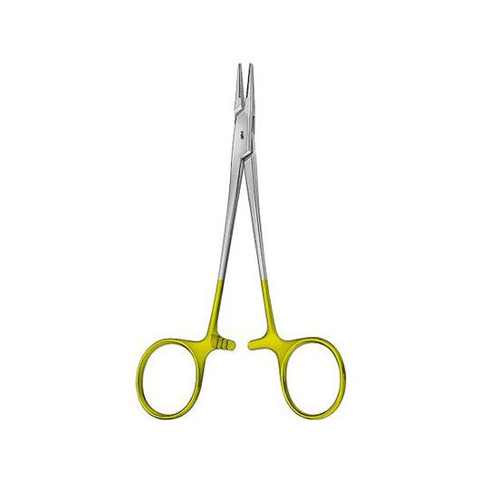 超硬チップ付持針器 ハルセイ 13cm ビー・ブラウンエースクラップ BM012R 医療機器認証取得済 (64-6367-77) : A1 ...