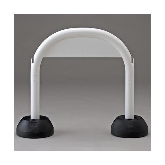 900x255x725mm アーチスタンド 白 EA983FT-281 (64-7982-94) : A1 ショップ 休業日土日・祝日 - 通販 - Yahoo!ショッピング