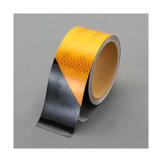 50mmx 3m 粗面用反射テープ ハイレベル・黄/黒 EA983GD-501 (64-7983-38) : A1 ショップ 休業日土日・祝日 ...