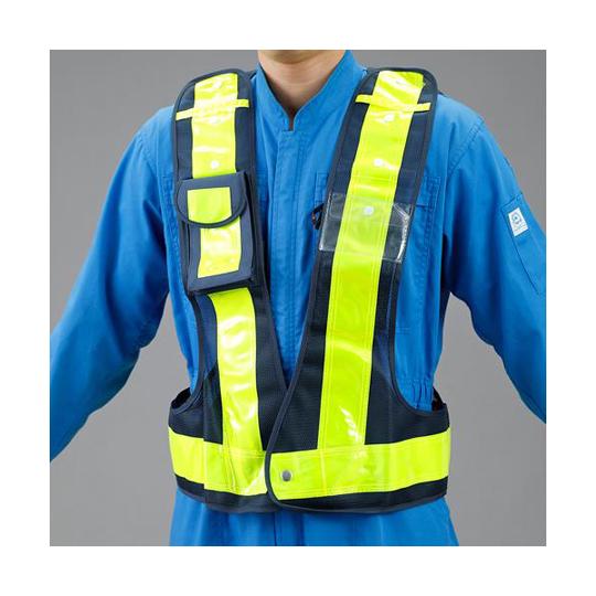 安全ベスト 多機能・紺/黄 EA983R-121 (64-7984-03) : A1ショップ 土日・祝日・夏季・年末年始休業 - 通販 - Yahoo!ショッピング