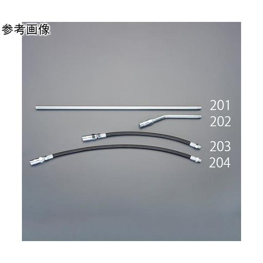 450mm/R1/8" グリースポンプ用フレキシブルノズル EA991CR-204 (64-7988-92) : A1 ショップ 休業日土日・祝日 - 通販 - Yahoo!ショッピング