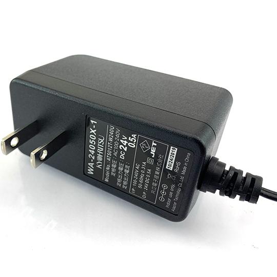 ACアダプタ DC24V 0.5A 共立電子産業 WA-24050X-1 (64-8090-58) : A1ショップ 土日・祝日・夏季・年末 ...