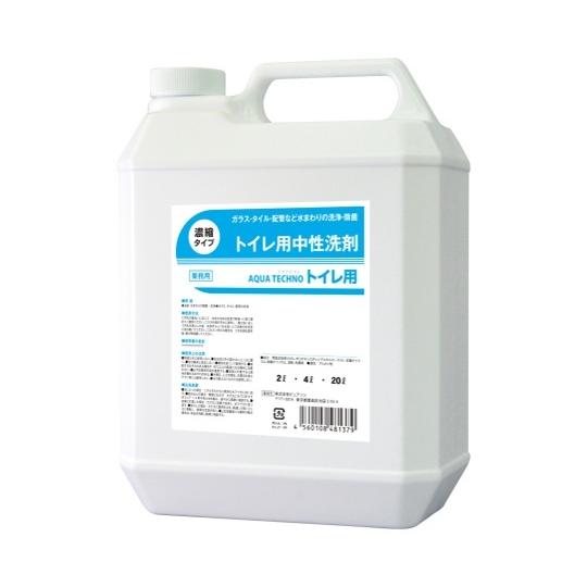中性トイレ用洗剤 アクアテクノトイレ用 4L 1本 ピュアソン 3420N000 (64-8292-64) : A1ショップ 土日・祝日・夏季・年末年始休業 - 通販 - Yahoo!ショッピング