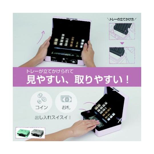 手提げ金庫 キャッシュボックス ピンク A6サイズ カール CB-8250-P (64-8441-03) : 64-8441-03 : A1 ショップ 休業日土日・祝日 - 通販 ...