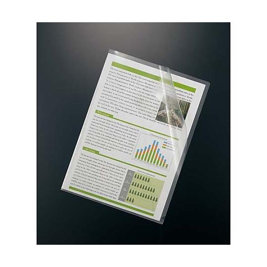 カウネット クリヤーホルダースタンダードA4 100枚 4112-2068 (64-9358-28) : A1ショップ 土日・祝日・夏季・年末年始休業 - 通販 - Yahoo!ショッピング