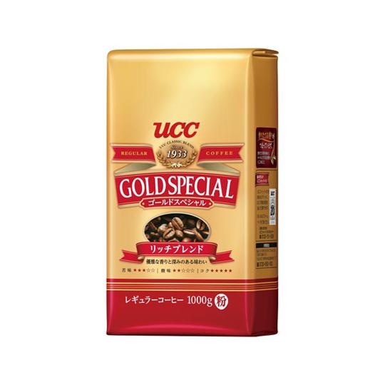 UCC ゴールドスペシャル リッチブレンド 1kg 363137 (65-0370-92) : A1 ショップ 休業日土日・祝日 - 通販 - Yahoo!ショッピング