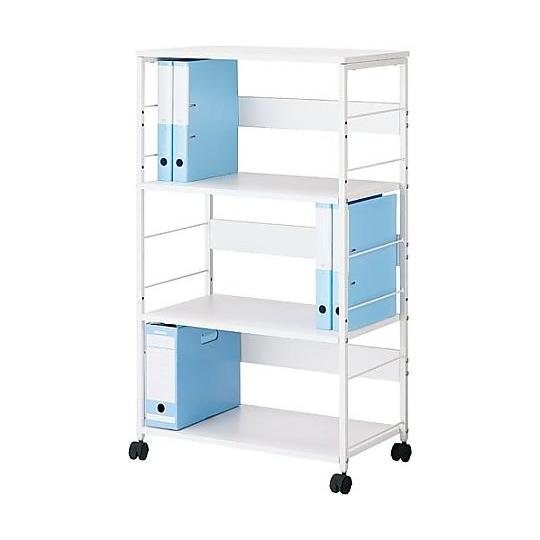 CNデスクサイドワゴンN ハイタイプ ホワイト F.M.L LFA6310LWHN (65-0397-41) : A1 ショップ 休業日土日・祝日 - 通販 - Yahoo!ショッピング