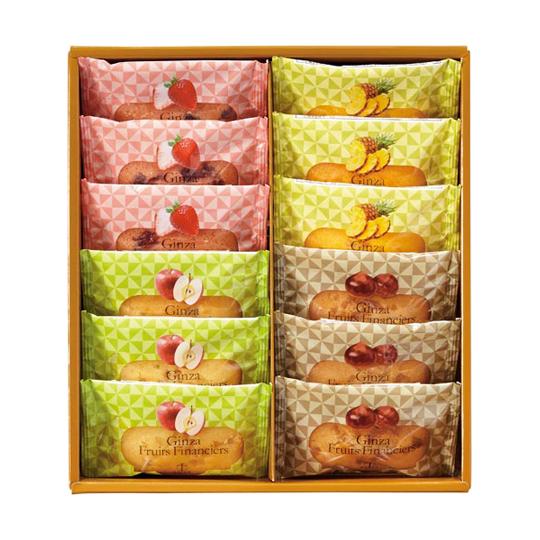 銀座千疋屋 銀座フルーツフィナンシェ 12個 3000 PGS-167 (65-0403-49) : A1ショップ 土日・祝日・夏季・年末年始休業 - 通販 - Yahoo!ショッピング