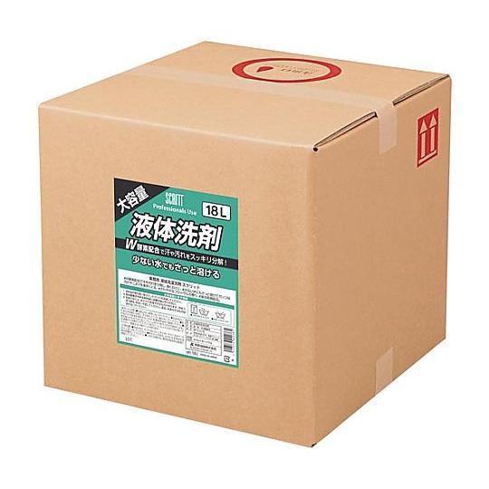 熊野油脂 スクリット 業務用液体洗剤 18L 5117 (65-0416-14) : A1 ショップ 休業日土日・祝日 - 通販 - Yahoo!ショッピング