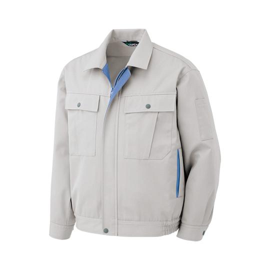 ミドリ安全 秋冬作業服 男女ペア ブルゾン シルバーグレー L G561-UE-L (65-1232-26) : A1ショップ 土日・祝日 ...