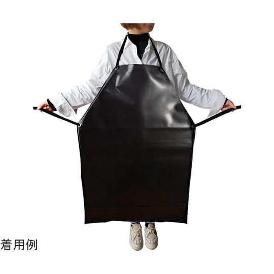 防水防油エプロン 厚さ0.5mm 胸付きエプロン 黒 セーフラン安全用品 12451-1 (65-1339-05) : A1 ショップ 休業日土日・祝日 - 通販 - Yahoo!ショッピング