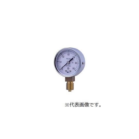 KOT小型圧力計 A型 Φ50 G1/4 0〜0.1MPA 第一計器製作所 AT1/4-50:0.1MPA (65-3594-90) : A1 ...