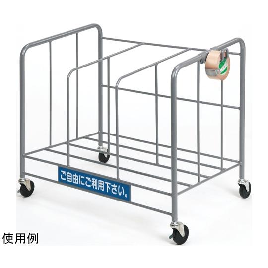 段ボールカート シルバー W856×D600×H769mm 大和産業 YDC-830 (65-5647-06) : A1ショップ 土日・祝日・夏季・年末年始休業 - 通販 - Yahoo!ショッピング
