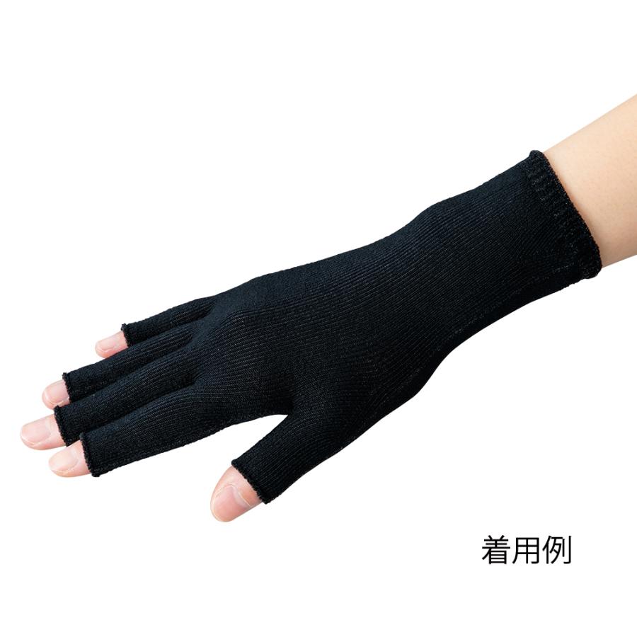 弾性グローブ 黒 岡本 F638-970L-23-90 (65-6671-60) : A1ショップ 土日・祝日・夏季・年末年始休業 - 通販 - Yahoo!ショッピング