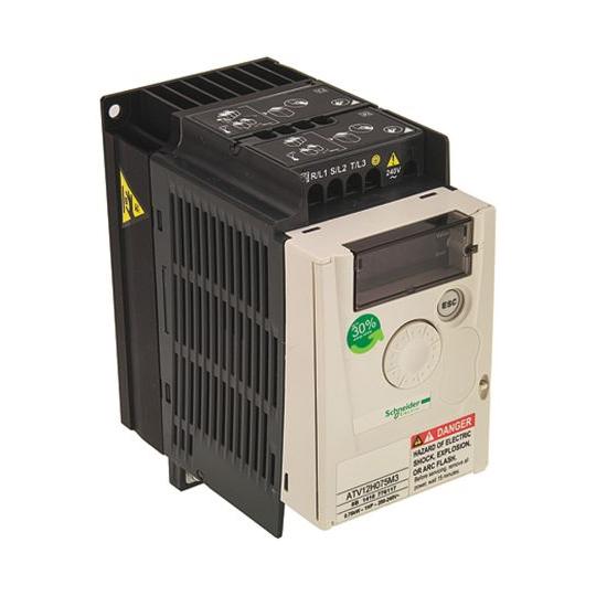 シュナイダーエレクトリック インバータ ATV 12 230 V ac 0.75 kW ACモータ ATV12H075M3 (65-7317 ...