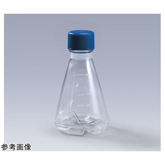 バッフル付き滅菌三角フラスコ 500mL PC シールキャップ 1個×12パック入 GVS CELCUFG034500S (65-9407-25) : A1 ショップ 休業日土日・祝日 ...