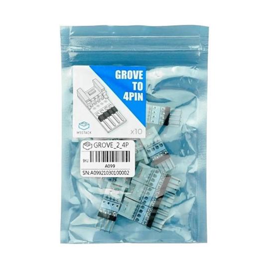 Grove-4ピンコネクタ 10個入 M5Stack M5STACK-A099 (67-0391-83) : A1 ショップ 休業日土日・祝日 - 通販 - Yahoo!ショッピング