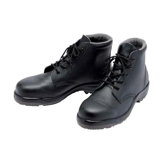 ミドリ安全 JIS規格認定 ワイド樹脂先芯耐滑安全靴 中編上 ブラック 26.0cm CJ020-26.0 (67-3123-91) : A1 ショップ 休業日土日・祝日 - 通販 ...