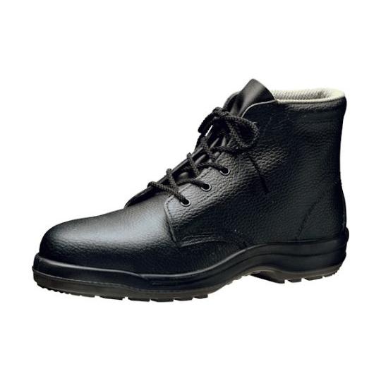 JIS規格認定 ワイド樹脂先芯耐滑安全靴 中編上 ブラック 26.5cm ミドリ安全 CJ020-26.5 (67-3123-92) : 67-3123-92 : A1 ショップ 休業日土日 ...