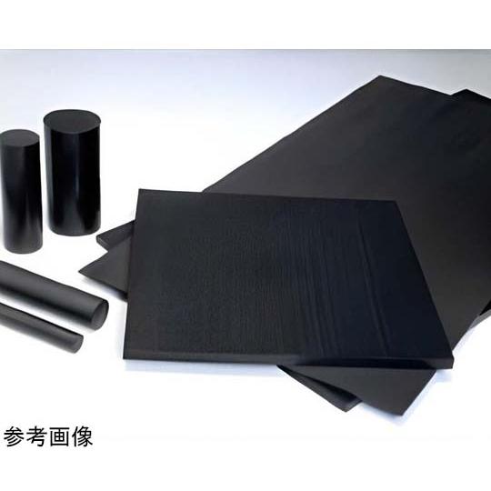 ナイロン板 MC501CD R6 黒 T20×W600×L10mm 三菱ケミカル PA_R6_T020-0600-0010 (67-6185-76) : 67-6185-76 : A1 ...