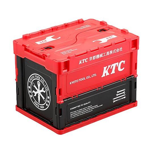 KTC KTC折り畳みコンテナ 20L レッド YG-195 (67-8751-90) : A1ショップ 土日・祝日・夏季・年末年始休業 - 通販 - Yahoo!ショッピング