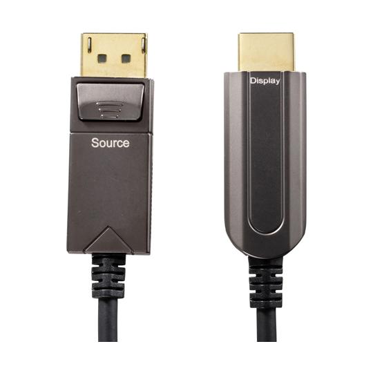 DisplayPort-HDMI変換光ファイバーケーブル 30m サンワサプライ KC-DPHDFB300 (67-9319-08) : A1 ...