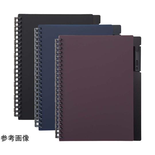 SELFANA オープンリングノート A5 ピュアブラック LIHITLAB N7201-24 (68-0507-25) : A1 ショップ 休業日土日・祝日 - 通販 - Yahoo!ショッピング