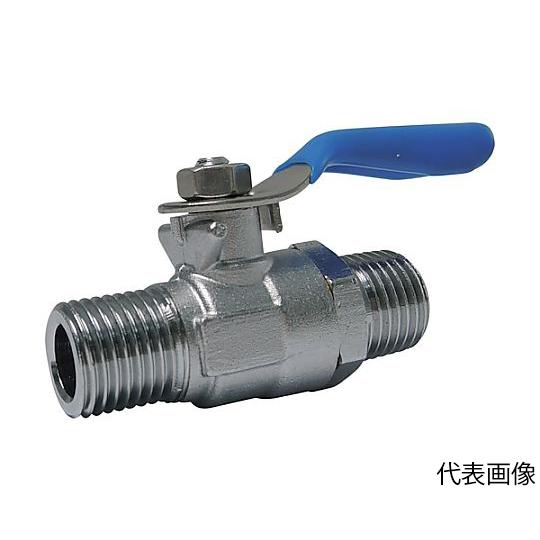 ミニボールバルブ 外×外ねじ型 R3/8×G3/8 トラスコ中山 MMG33 (68-0966-68) : A1 ショップ 休業日土日・祝日 - 通販 - Yahoo!ショッピング