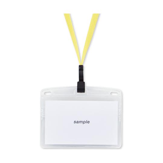 吊り下げ名札 フック式 名刺サイズ チャック式 レモンイエロー オープン工業 NL-22P-LEY (68-4752-95) : A1 ショップ 休業日土日・祝日 - 通販 - Yahoo ...