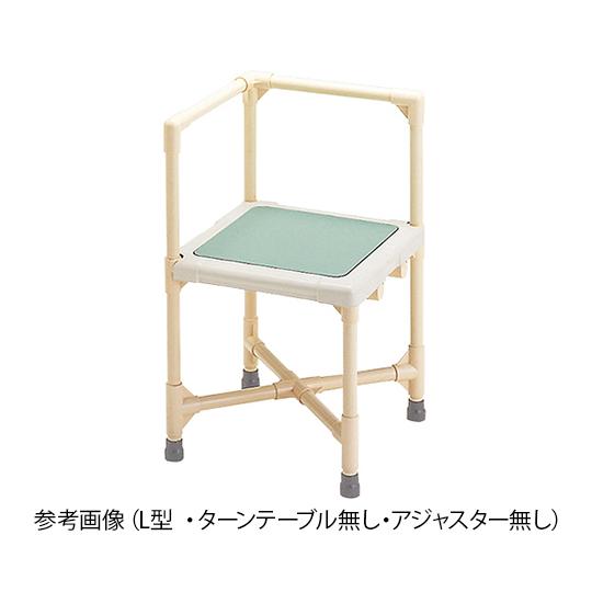 シャワーいす L型タイプ ターンテーブル無し・アジャスター無し 矢崎化工 CAA-0101 (7-3960-01) : A1 ショップ 休業日土日・祝日 - 通販 - Yahoo!ショッピング
