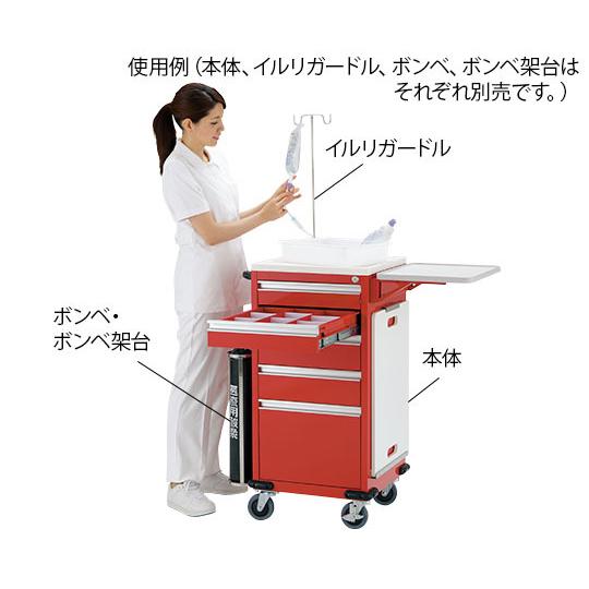 アズワン とっても静かな救急カート TSE-R (7-4512-01) : A1ショップ 土日・祝日・夏季・年末年始休業 - 通販 - Yahoo!ショッピング