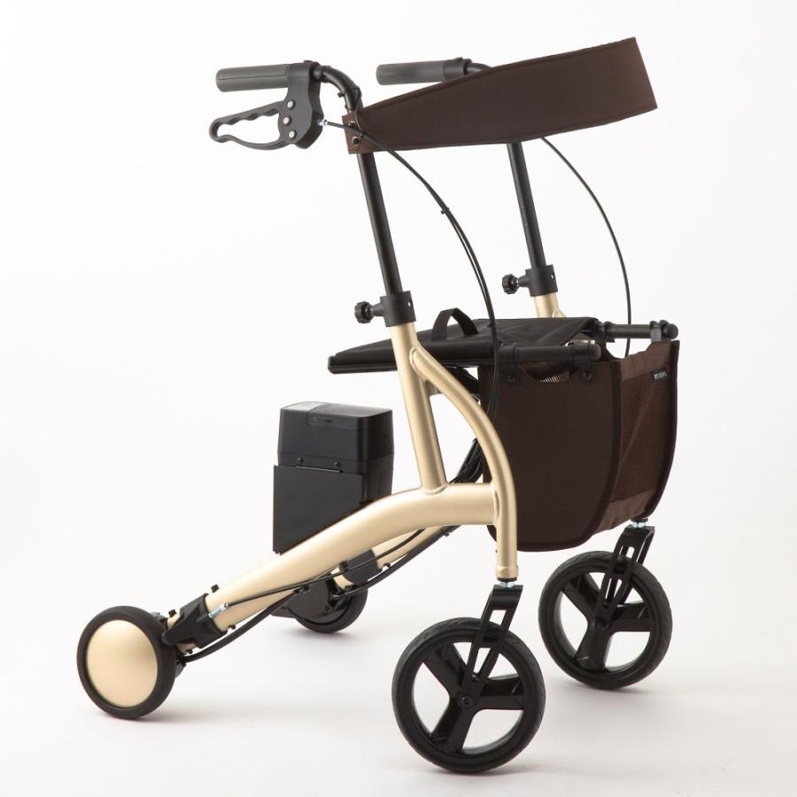 自動制御機能付き歩行器 ロボットアシストウォーカーRT.2 トールタイプ シャンパンゴールド 竹虎 118204 (7-5244-04) : 7-5244-04 : A1 ショップ 休業日土日 ...