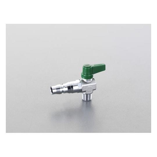 R 1/4" ミニボールバルブ カプラープラグ付 エスコ EA425AH-12 (78-0109-56) : 78-0109-56 : A1 ショップ 休業日土日・祝日 - 通販 ...