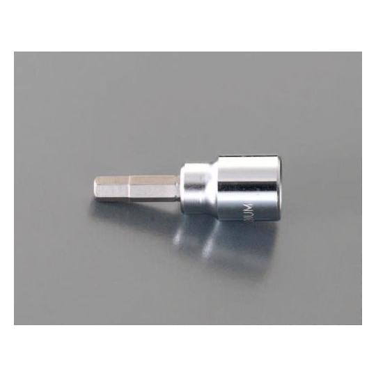 エスコ 3/8"DR/ 6x49mm [INHEX]ビットソケット EA617GH-6 (78-0365-03) : A1 ショップ 休業日土 ...