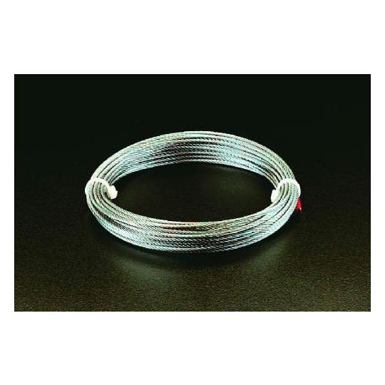 0.72mmx30m/7x7 ワイヤーロープ ステンレス製 エスコ EA628SJ-0.7 (78-0417-24) : 78-0417-24 : A1 ショップ 休業日土日・祝日 - 通販 ...