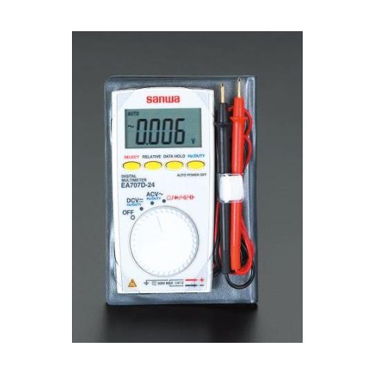 エスコ ポケットデジタルテスター EA707D-24 (78-0481-50) : A1 ショップ 休業日土日・祝日 - 通販 - Yahoo!ショッピング