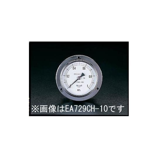 エスコ G 3/8"/ 75/ 98mm/0-0.4MPa 埋込み型圧力計 EA729CH-4 (78-0517-66) : A1 ショップ 休業日土日・祝日 - 通販 - Yahoo!ショッピング