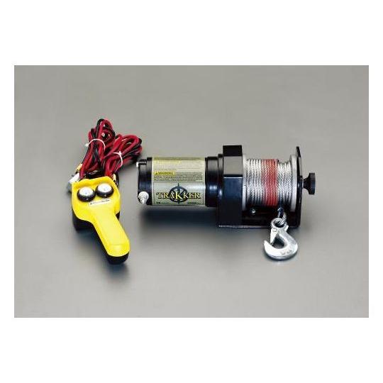 エスコ DC12V/ 900kg 電動ウィンチ 直流 EA840DK-1 (78-0707-01) : A1ショップ 土日・祝日・夏季・年末年始休業 - 通販 - Yahoo!ショッピング