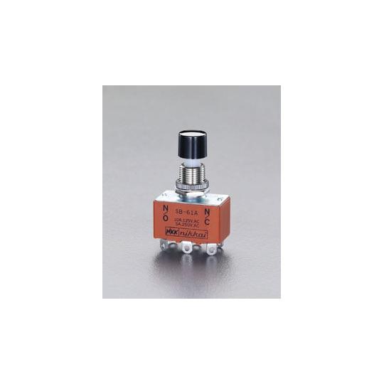 125V/3A 押ボタンスイッチ 2極双投/小型 NKKスイッチズ EA940DA-112 (78-0807-33) : 78-0807-33 : A1 ショップ 休業日土日・祝日 - 通販 ...