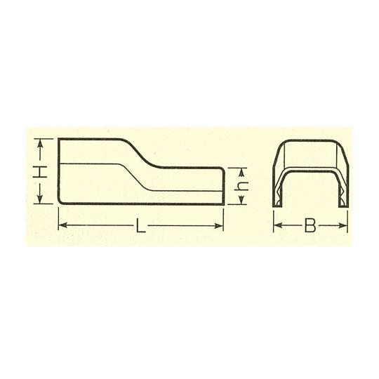 エスコ 28x 65mm モール継手コーナー プラスチック/白/10個 EA947HM-13J (78-0858-02) : A1ショップ 土日・祝日・夏季・年末年始休業 - 通販 ...