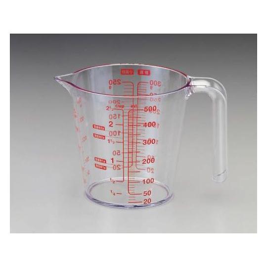 エスコ 500ml 計量カップ 耐熱 EA991KA-37 (78-1061-20) : A1ショップ 土日・祝日・夏季・年末年始休業 - 通販 - Yahoo!ショッピング