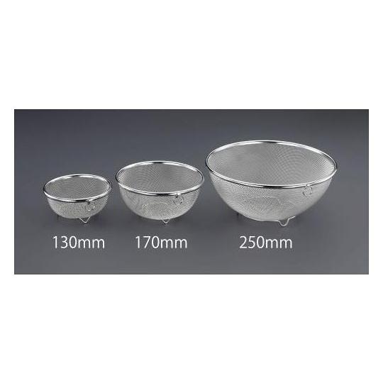 エスコ φ130/0.35mm/20メッシュ ろ過網 座付・ステンレス製 EA992CJ-1 (78-1064-34) : A1 ショップ 休業日土日・祝日 - 通販 - Yahoo!ショッピング