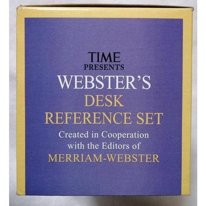 中古本 『 TIME PRESENTS／WEBSTER'S DESK REFERENCE SET 』 : エーワンブック - 通販 ...