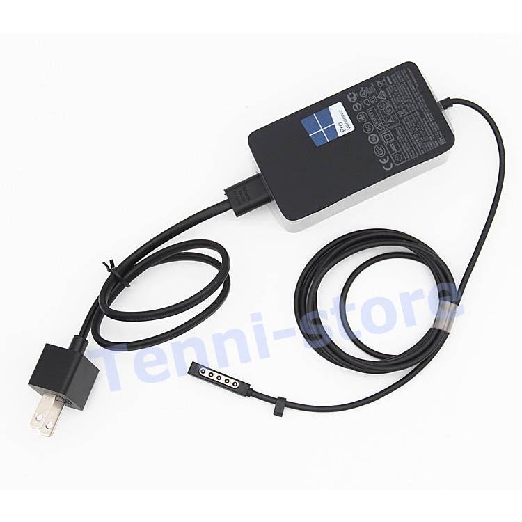 【当日発送】純正新品 ACアダプター Microsoft Surface 1536 12V 3.6A 48W充電器 電源ケーブル付き PSE認証取得済 pro/RT pro2/1RT Pro1 ...