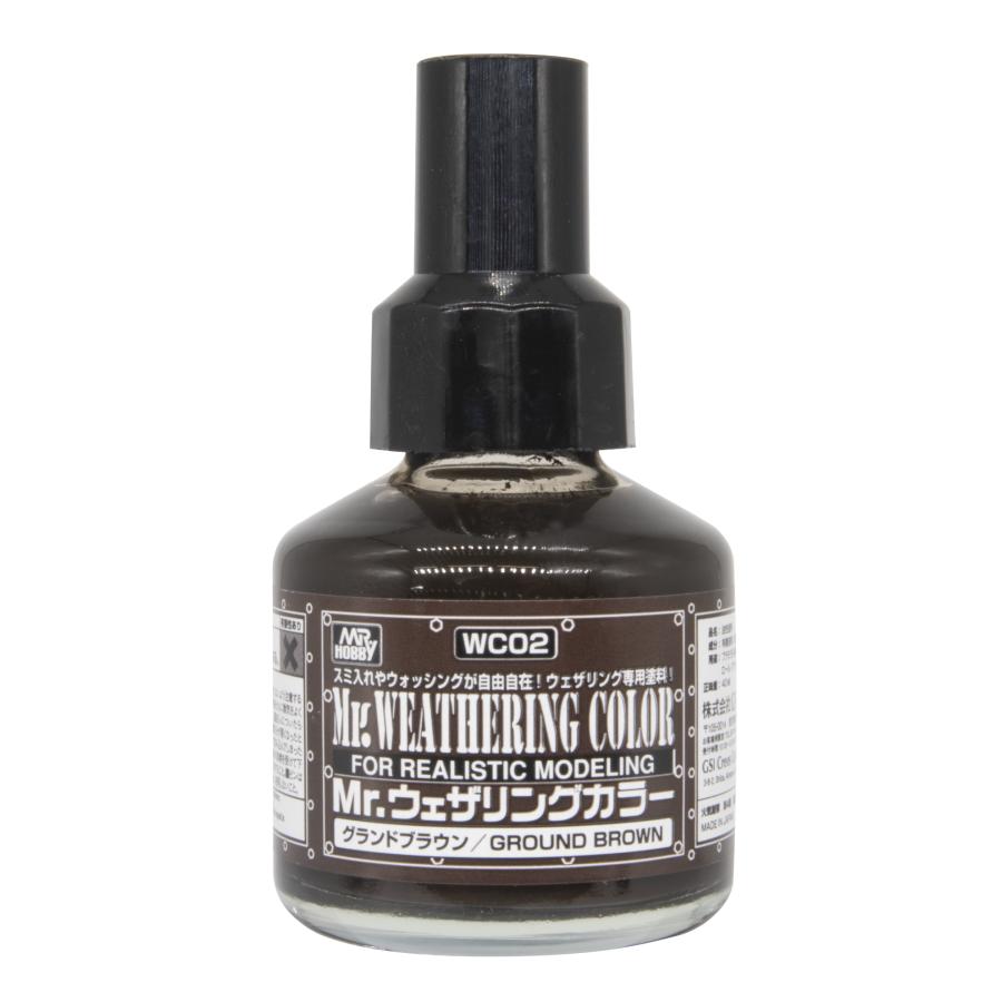 GSIクレオス WC02 Mr.ウェザリングカラー グランドブラウン 40ml : AAA 茨城 Yahoo!店 - 通販 - Yahoo!ショッピング