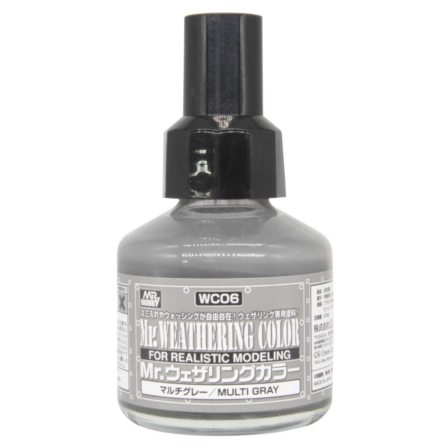 GSIクレオス WC06 Mr.ウェザリングカラー マルチグレー 40ml : AAA 茨城 Yahoo!店 - 通販 - Yahoo!ショッピング